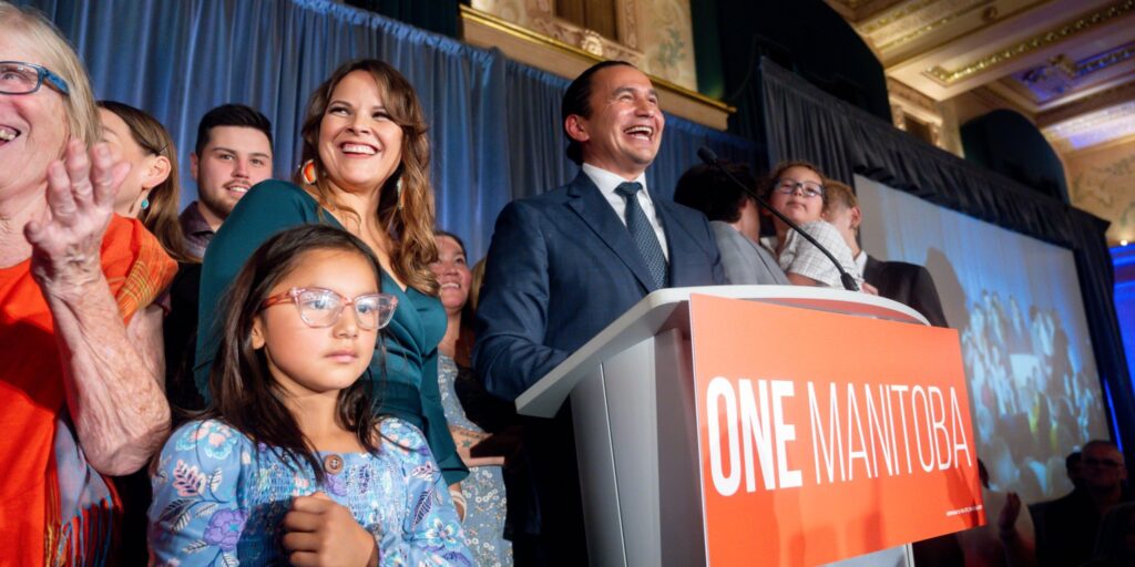 Wab Kinew becomes first First Nations premier in Canadian history ...